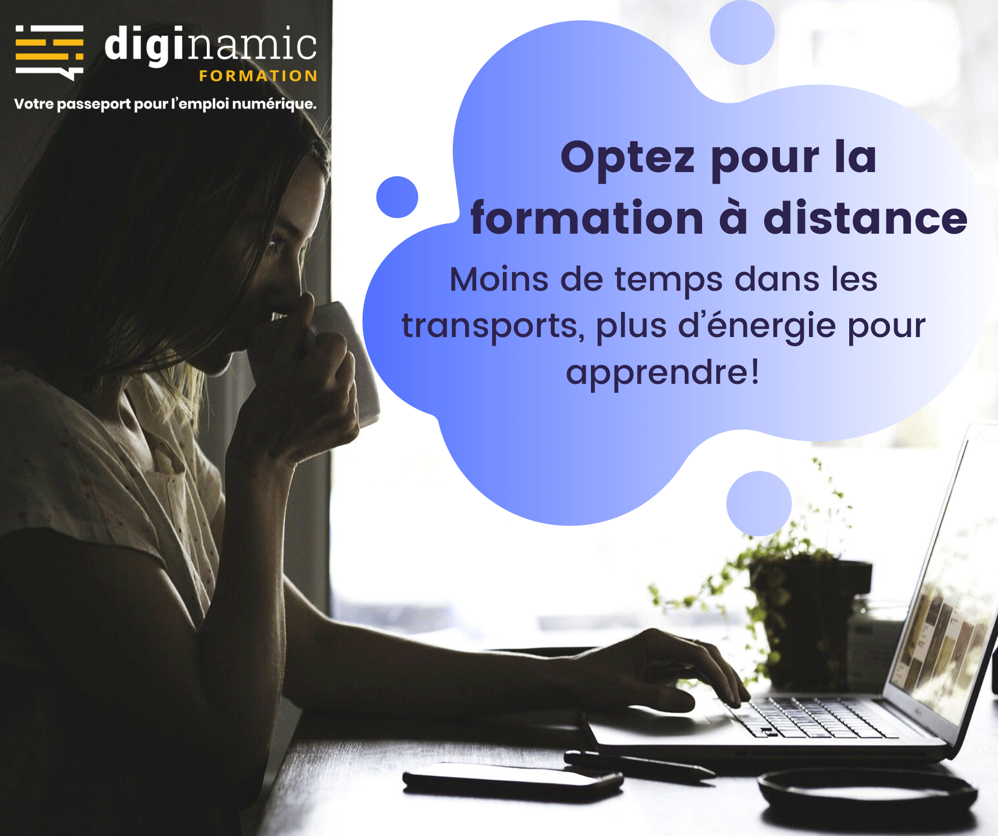 Formation à distance avec Diginamic • Formations informatiques 100 % distanciel & reconnues