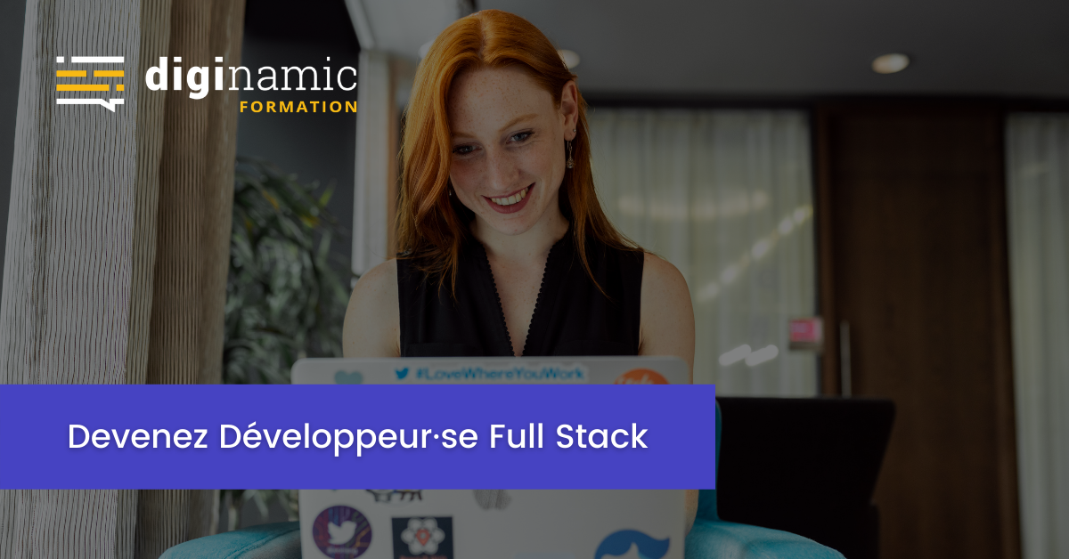 Formation Concepteur développeur Full stack – Titre RNCP de niveau 6 (Bac+3/+4)